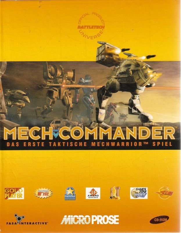 Mech Commander cover or packaging material - MobyGames