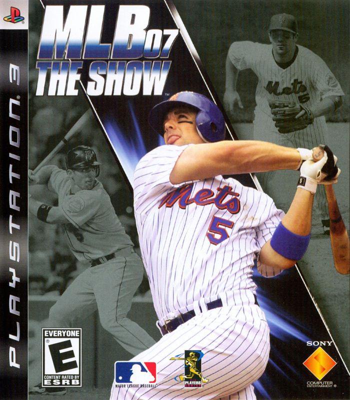 MLB 07: The Show cover or packaging material - MobyGames