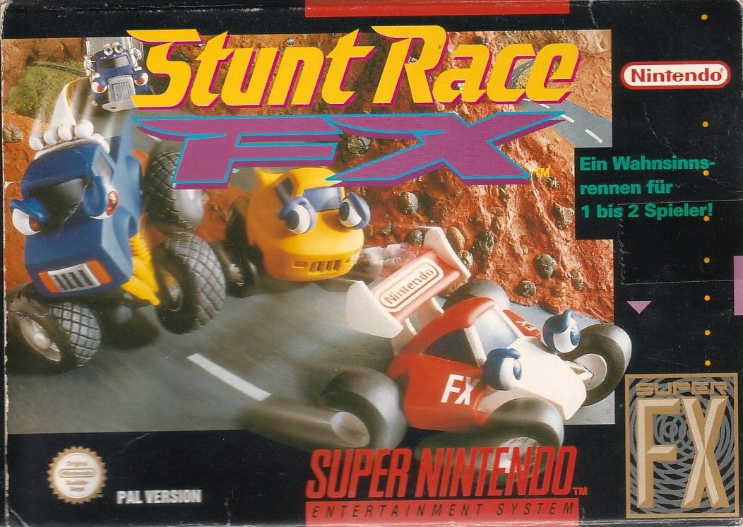 Stunt Race FX cover or packaging material - MobyGames