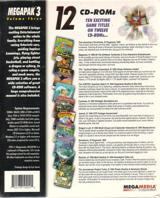 Megapak 3 cover or packaging material - MobyGames