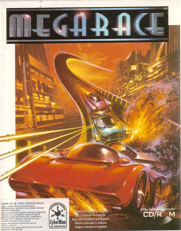 MegaRace cover or packaging material - MobyGames