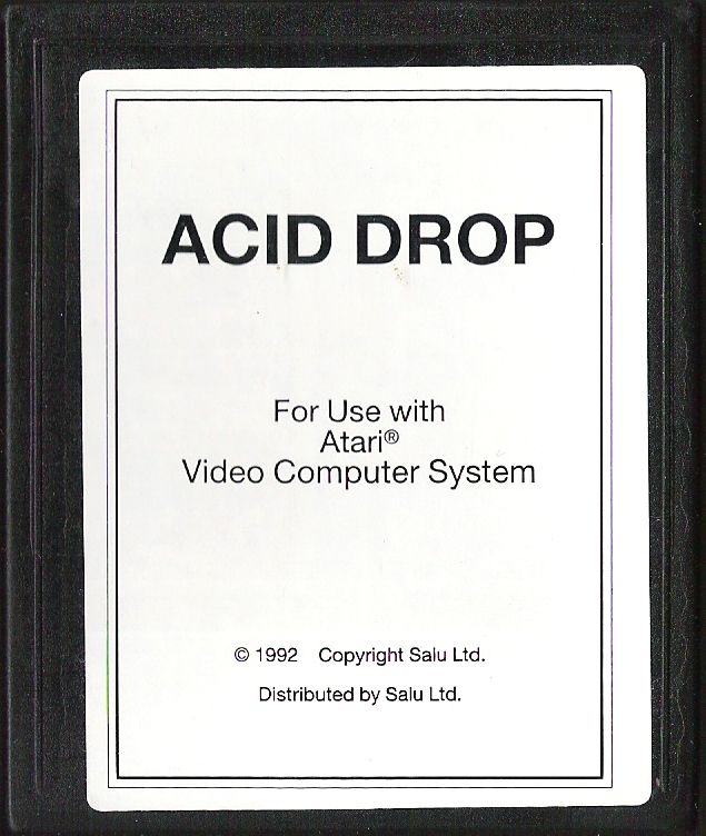 Acid Drop cover or packaging material - MobyGames