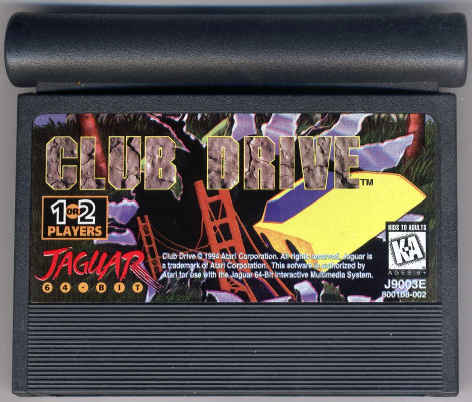 Club Drive cover or packaging material - MobyGames
