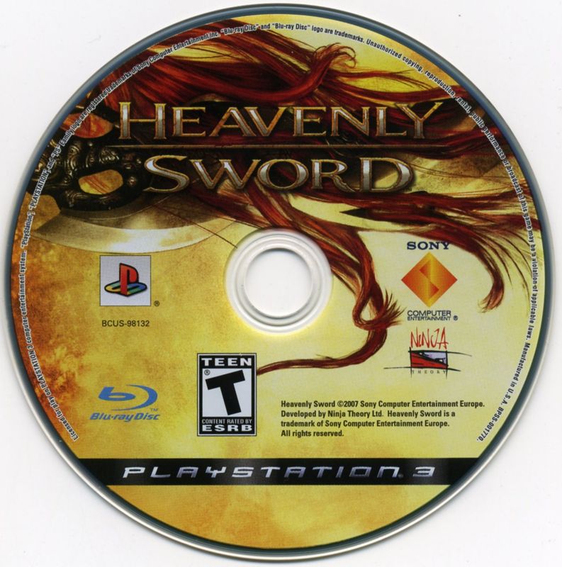 Heavenly Sword cover or packaging material - MobyGames
