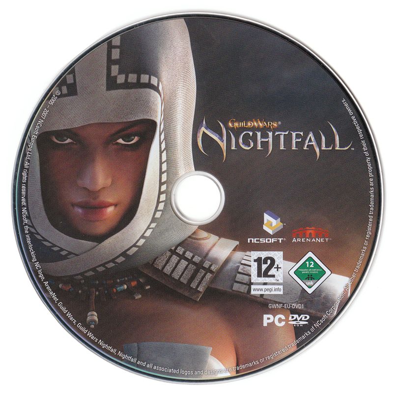 Guild Wars: Nightfall cover or packaging material - MobyGames