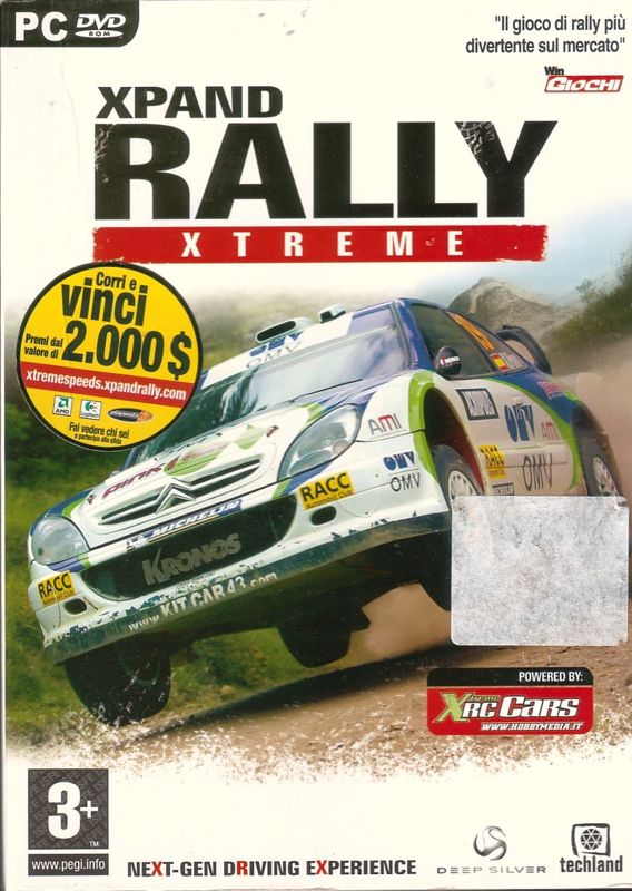 Xpand Rally Xtreme cover or packaging material - MobyGames