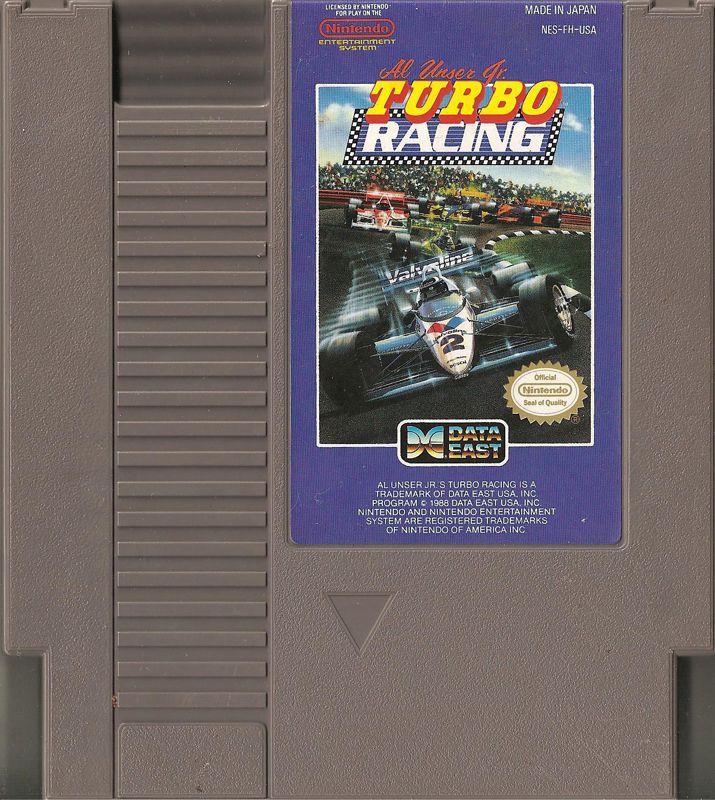 Al Unser Jr. Turbo Racing cover or packaging material - MobyGames