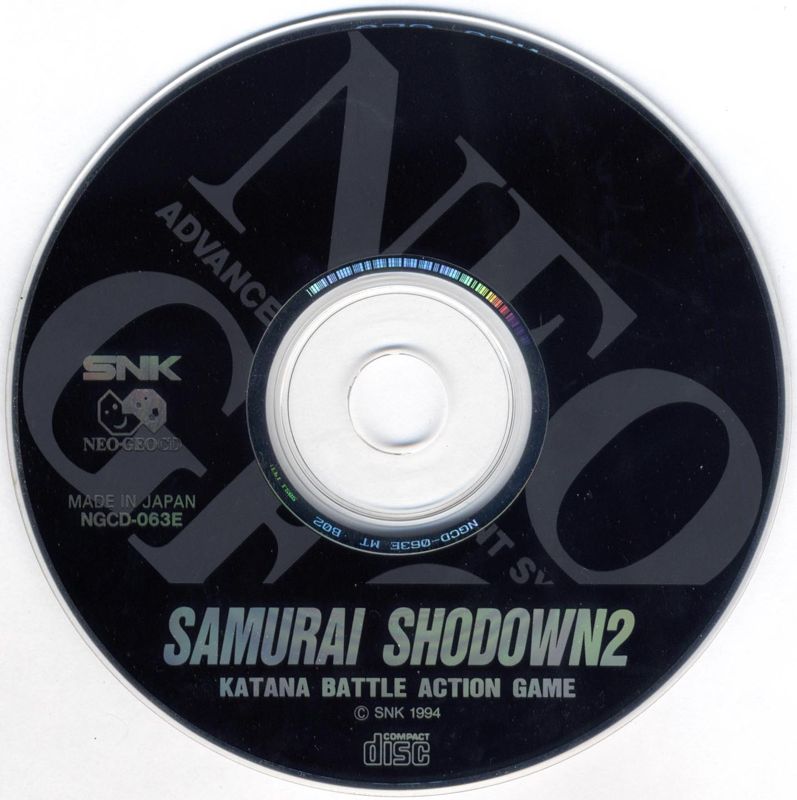 Samurai Shodown II cover or packaging material - MobyGames