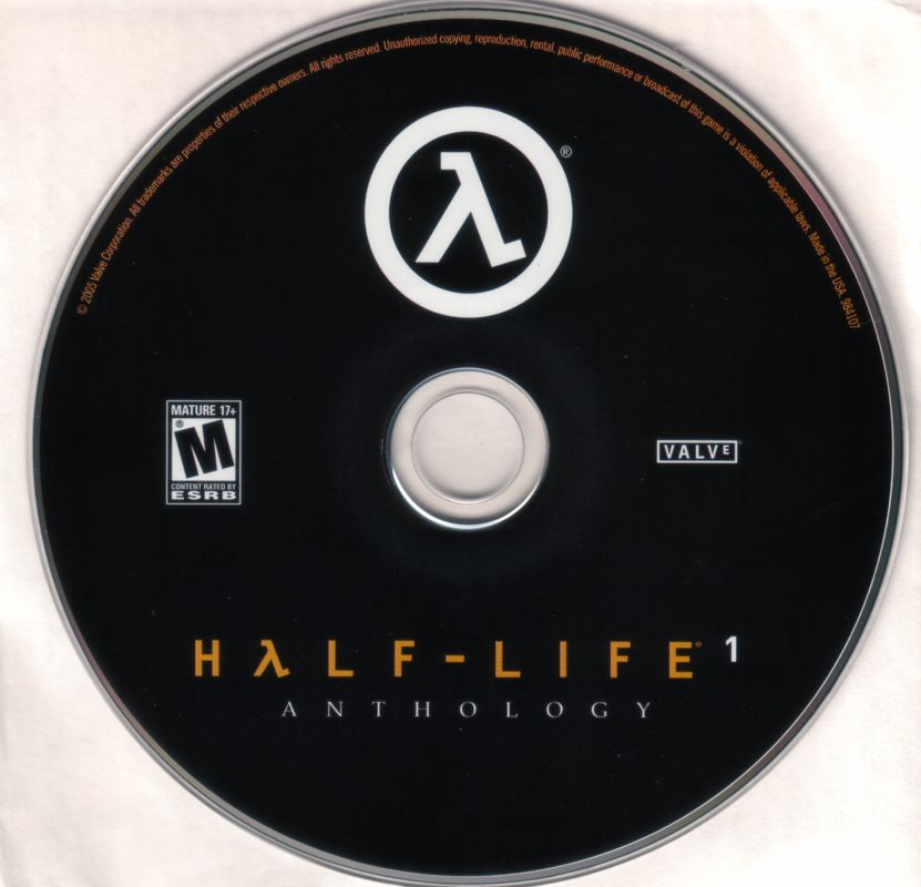 Half-Life 1: Anthology cover or packaging material - MobyGames
