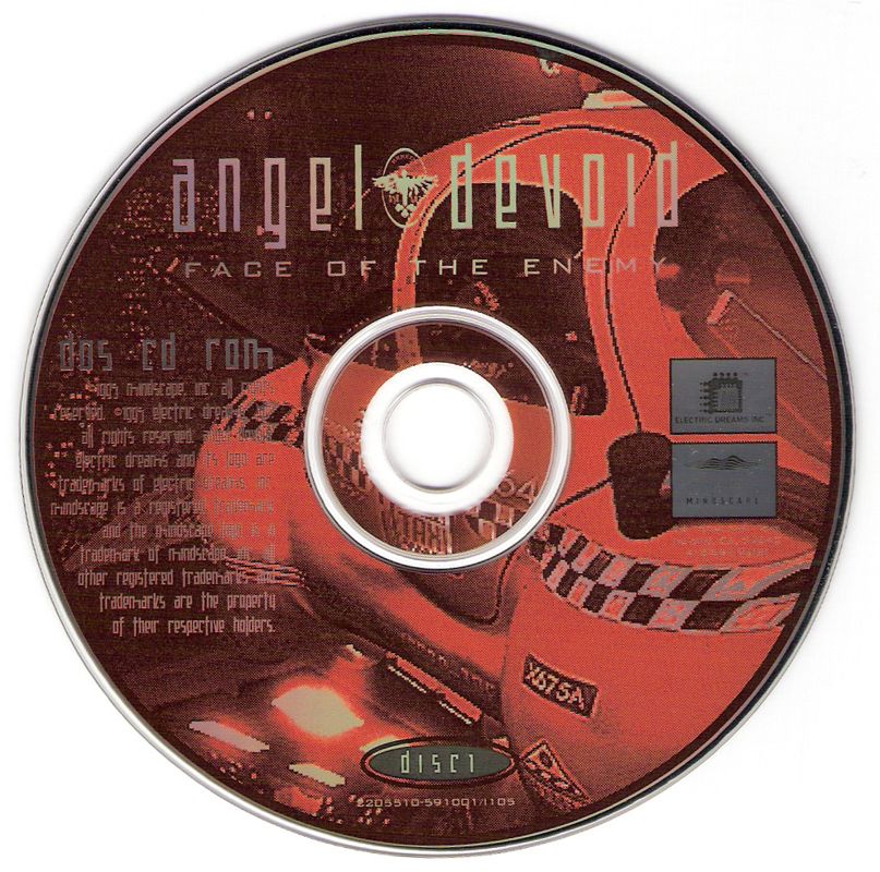 Angel Devoid: Face of the Enemy cover or packaging material - MobyGames