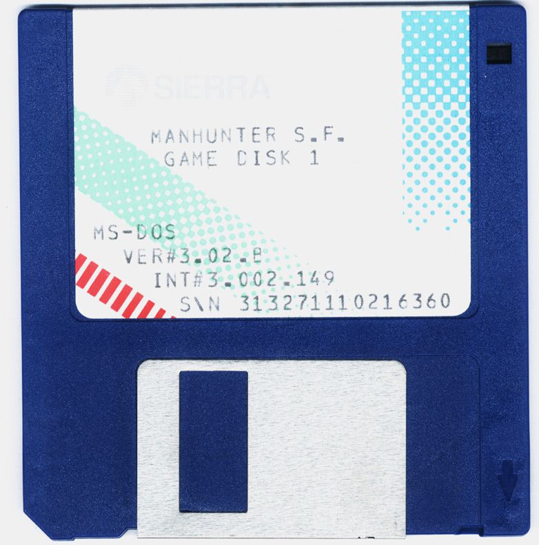 Manhunter 2: San Francisco cover or packaging material - MobyGames