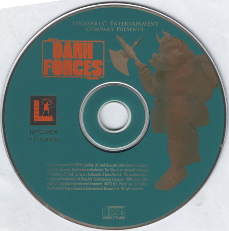 Star Wars: Dark Forces cover or packaging material - MobyGames