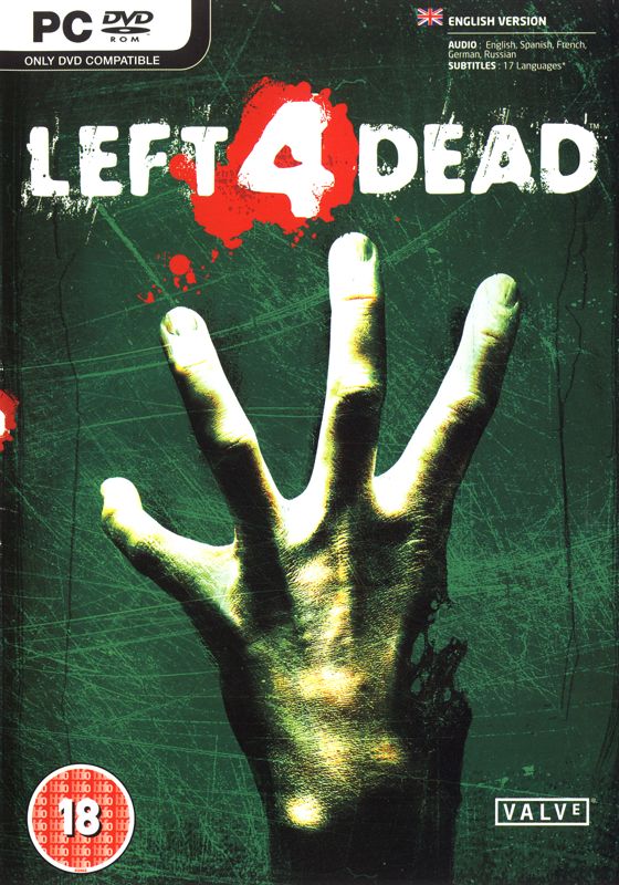 Left 4 Dead cover or packaging material - MobyGames