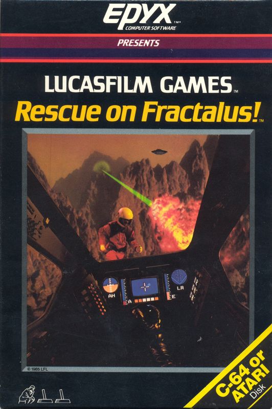 Rescue on Fractalus! Releases - MobyGames