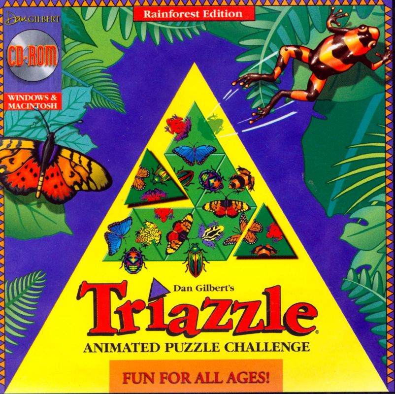 Living Puzzles: Triazzle cover or packaging material - MobyGames