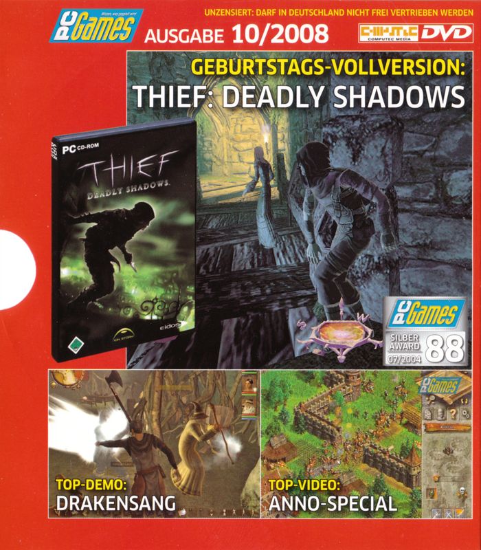Thief: Deadly Shadows cover or packaging material - MobyGames