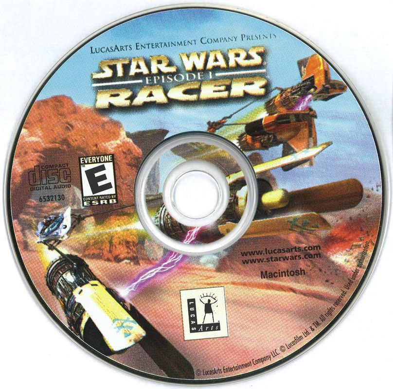 Star Wars: Episode I - Racer cover or packaging material - MobyGames