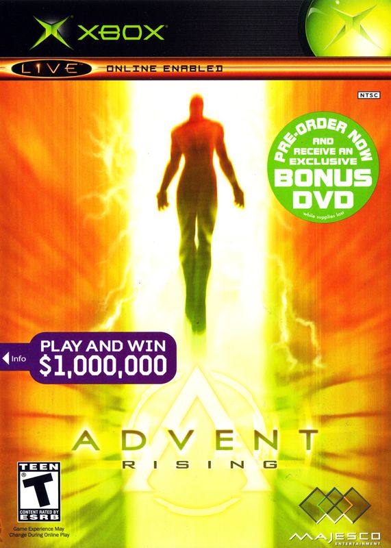 Advent Rising cover or packaging material - MobyGames