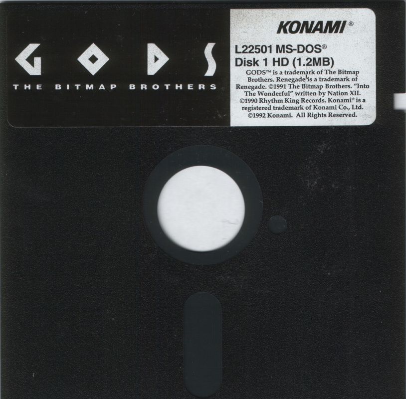 Gods cover or packaging material - MobyGames