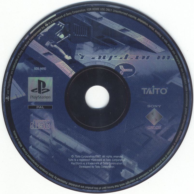 RayStorm cover or packaging material - MobyGames