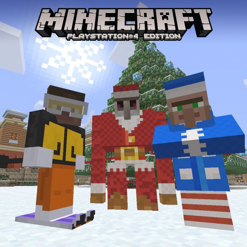 Minecraft: PlayStation 4 Edition - Festive Mash-up cover or packaging ...