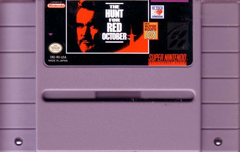 The Hunt for Red October cover or packaging material - MobyGames