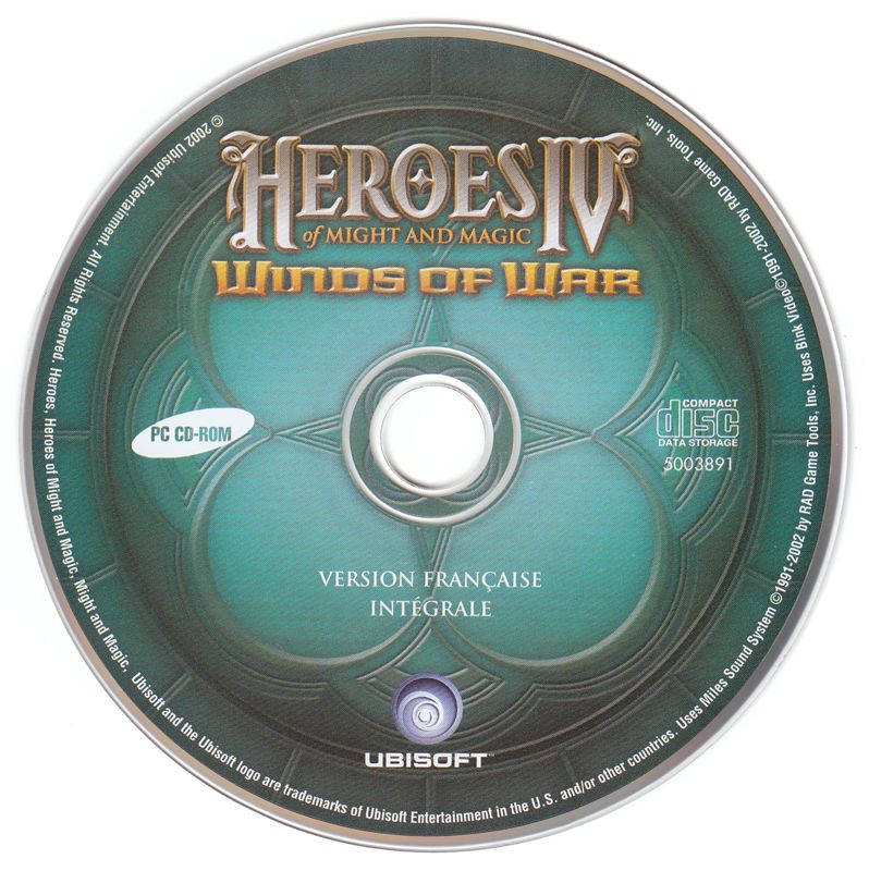 Heroes of Might and Magic IV: Complete cover or packaging material ...