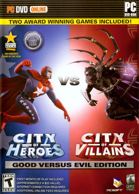 City of Heroes: Good Versus Evil Edition (2006) - MobyGames