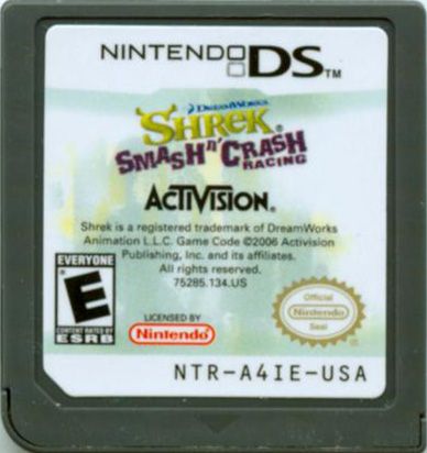 Shrek Smash N' Crash Racing cover or packaging material - MobyGames