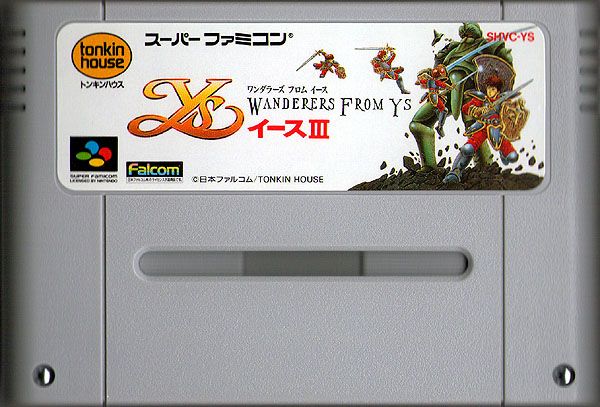 Ys III: Wanderers from Ys cover or packaging material - MobyGames