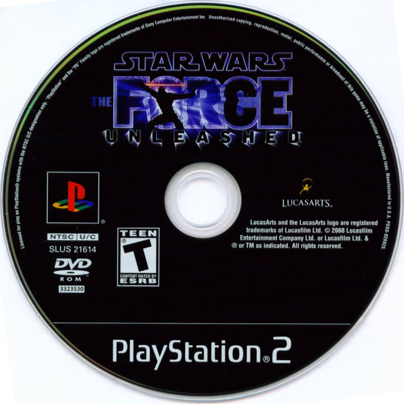 Star Wars: The Force Unleashed cover or packaging material - MobyGames