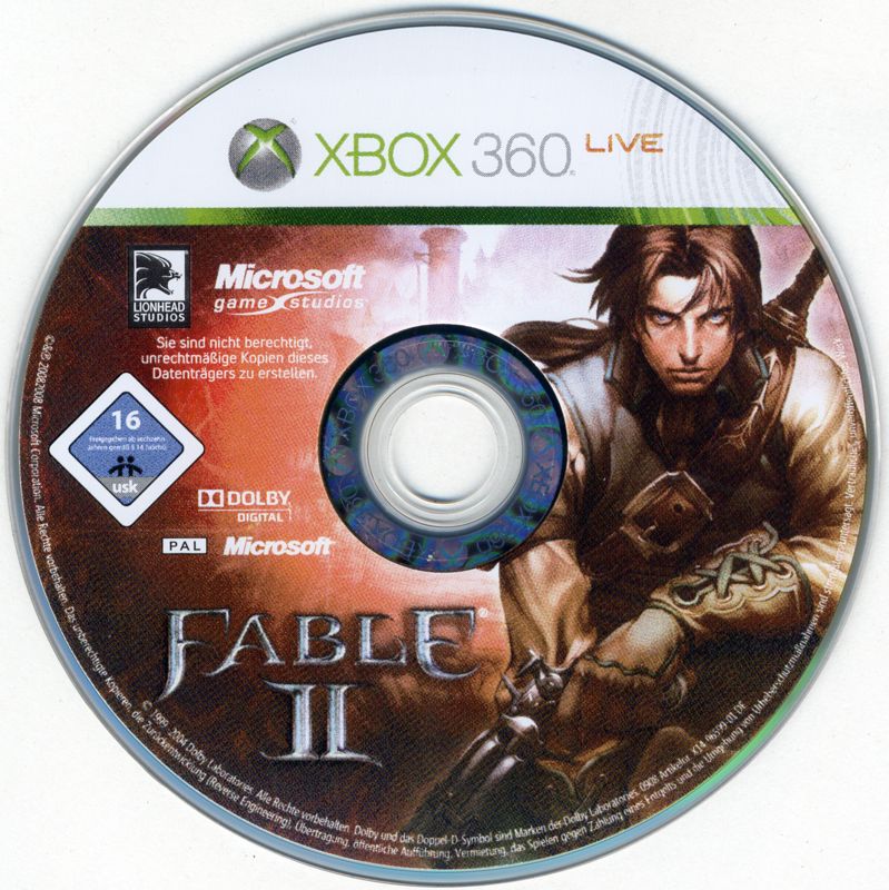 Fable II cover or packaging material - MobyGames