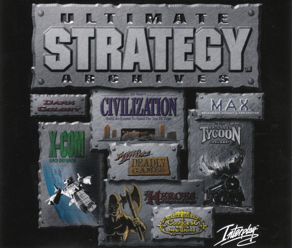 Ultimate Strategy Archives cover or packaging material - MobyGames