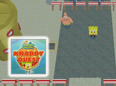 SpongeBob SquarePants: Krabby Quest cover or packaging material - MobyGames
