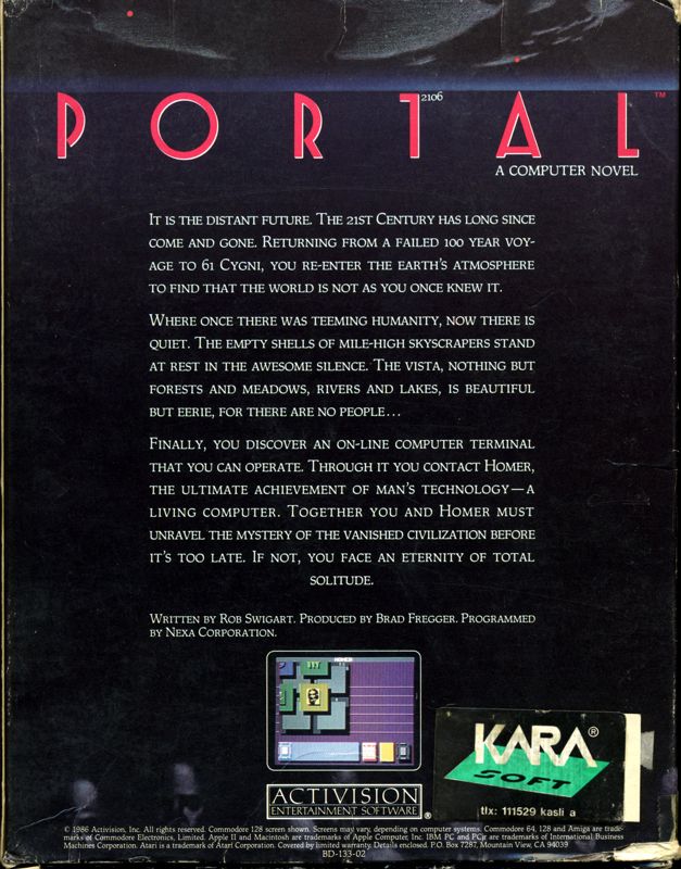 Portal cover or packaging material - MobyGames