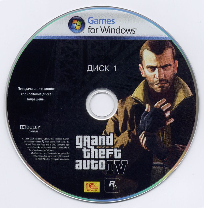 Grand Theft Auto IV cover or packaging material - MobyGames