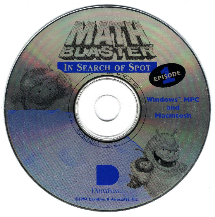 Math Blaster: Episode One - In Search of Spot cover or packaging ...