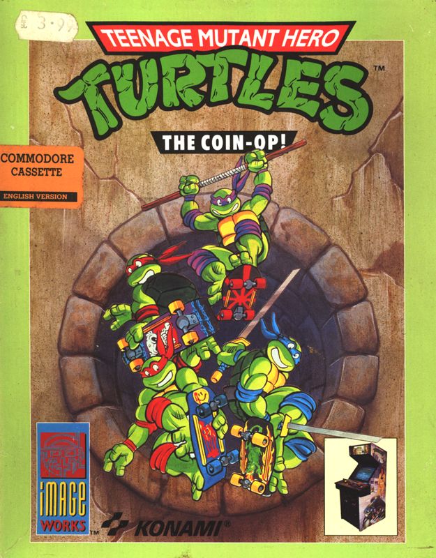 Teenage Mutant Ninja Turtles cover or packaging material - MobyGames