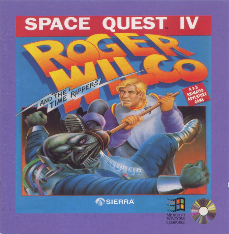 Space Quest IV: Roger Wilco and the Time Rippers cover or packaging ...