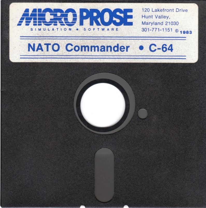 NATO Commander cover or packaging material - MobyGames
