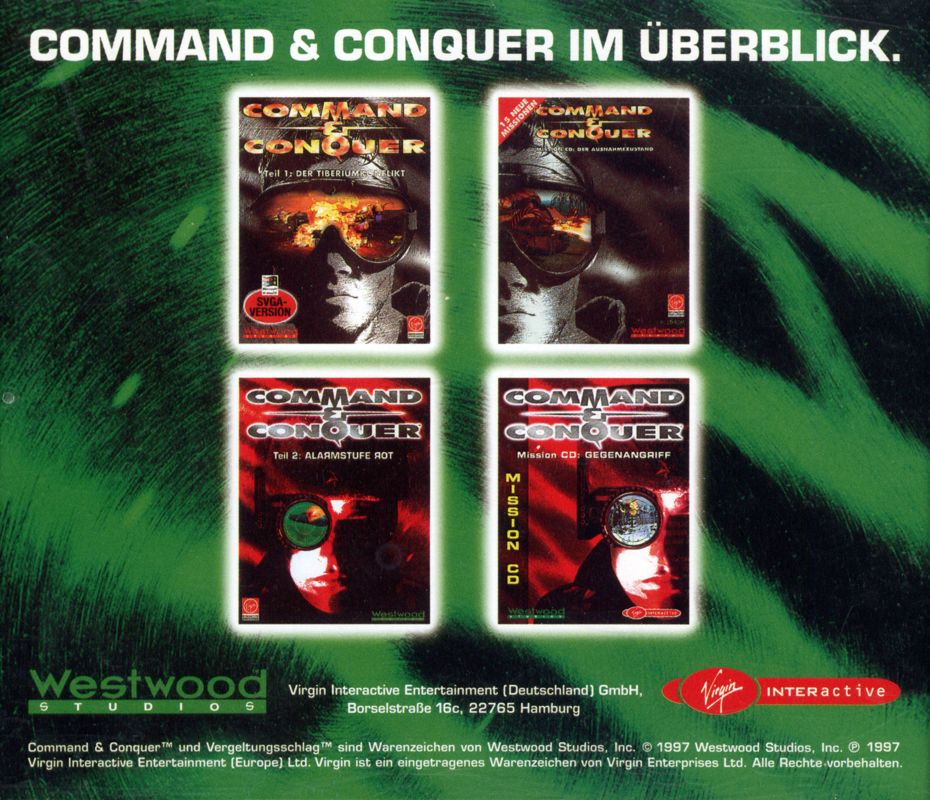 Command & Conquer: Red Alert - The Aftermath cover or packaging ...