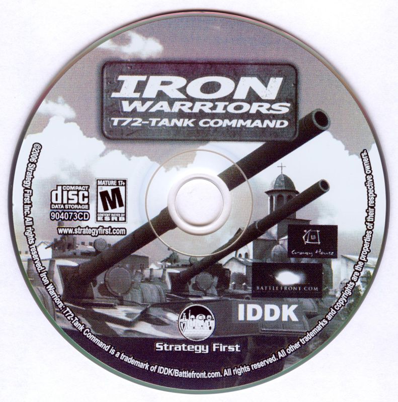 Iron Warriors: T72 Tank Command cover or packaging material - MobyGames