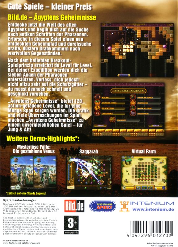 Bricks of Egypt 2: Tears of the Pharaohs cover or packaging material ...