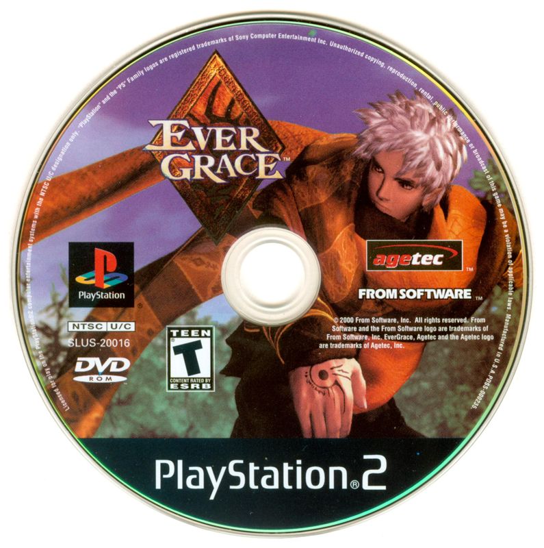 EverGrace cover or packaging material - MobyGames