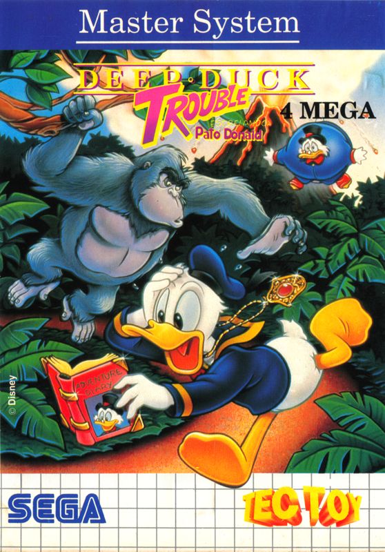 Deep Duck Trouble starring Donald Duck credits (SEGA Master System ...