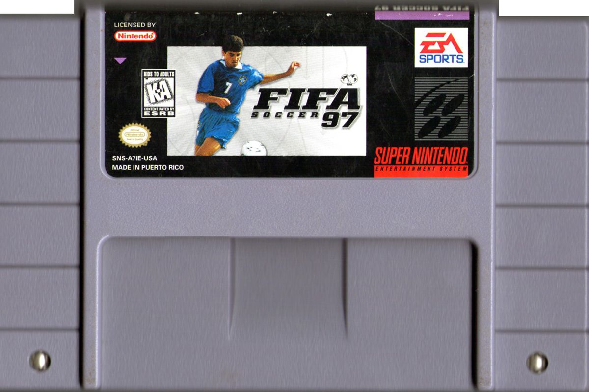 FIFA Soccer 97 cover or packaging material - MobyGames