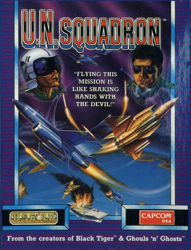 U.N. Squadron cover or packaging material - MobyGames