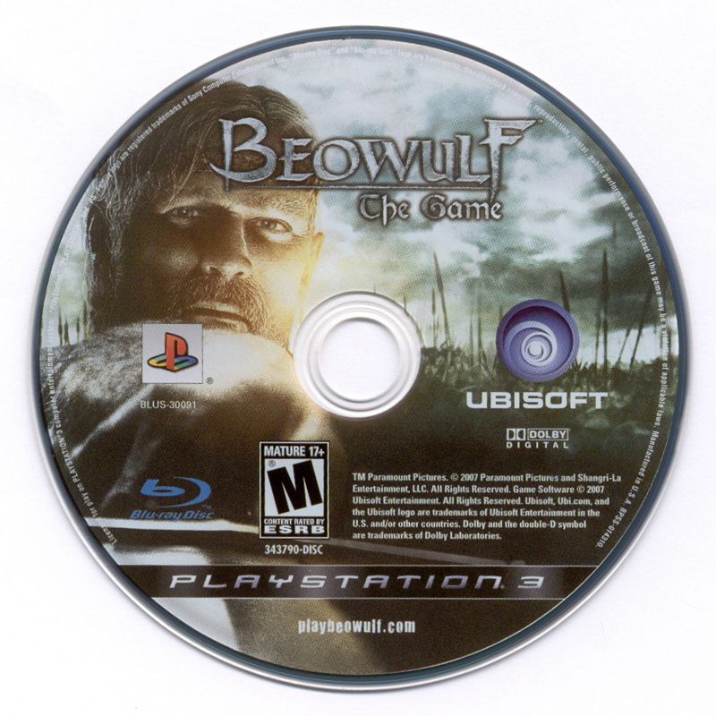 Beowulf: The Game cover or packaging material - MobyGames
