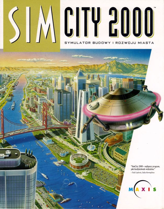 SimCity 2000 cover or packaging material - MobyGames