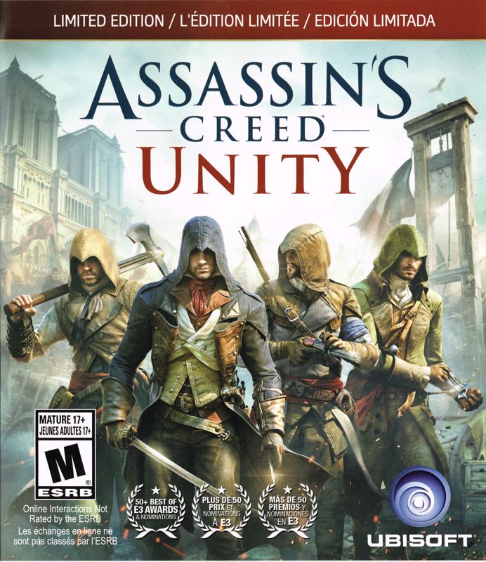 Assassin's Creed: Unity (Limited Edition) cover or packaging material ...